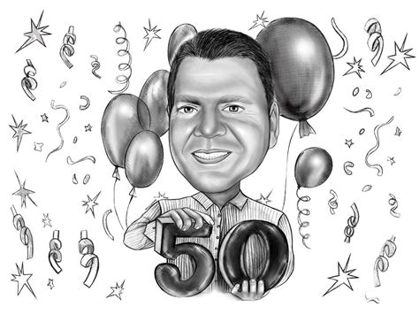 50 Cumpleaños En Blanco Y Negro Decoraciones De Cumpleaños Funerales