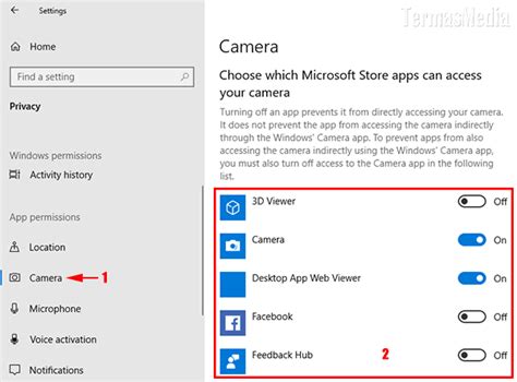 Memperbaiki Webcam Yang Tidak Bekerja Atau Berfungsi Di Windows