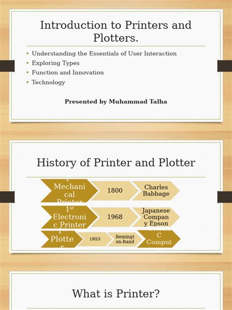 Introduction To Printers And Plotters Ff Pdf Printer Computing Graphic Design