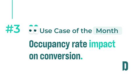 Use Case 3 Occupancy Rate Impact On Conversion Datama