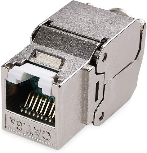 Cat6 Cat6a Sftp 180 Degree Tooless Keystone Jack Modular Rj45 Connector Stp Keystone And Ftp