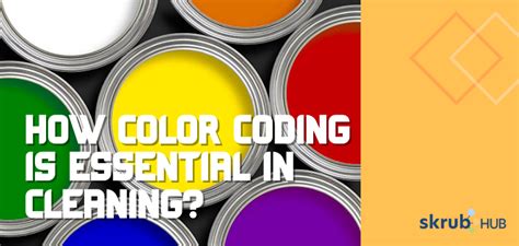 How Color Coding Is Essential In Cleaning