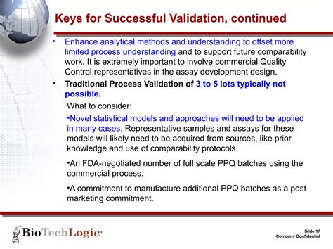 Process Validation And Regulatory Strategies For Fast Track And Breakthrough Therapies Ppt