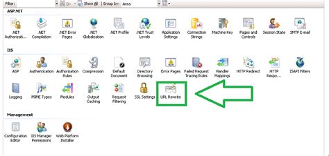 iis redirect requests from url to another url in the same folder