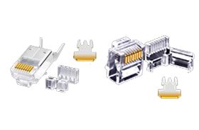 RJ45 Modular Plug RJ Connector China Manufacturer Hello Signal UTP FTP CAT5E CAT6 CAT6A