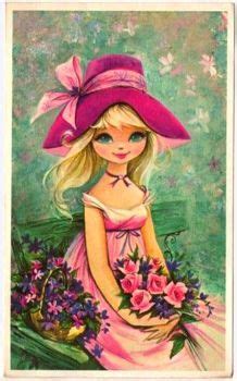 Vintage Greeting Card 77 Pieces Vintage Illustration Vintage