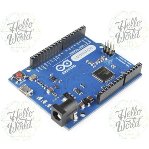 arduino leonardo r3 hello world electronics