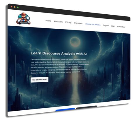 Discourse Analyzer Ai Toolkit Empowering Discourse Analysis With Advanced Ai Driven Tools