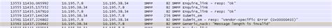 Java Smpp Genericnack Message Invalid Opensmpp Logica Stack Overflow