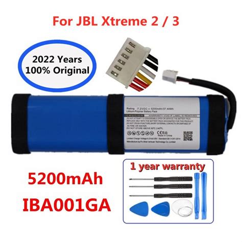 Original Battery For JBL Flip Charge Pulse Xtreme Boombox Clip Onyx Studio 1 2 3 4 5 For Harman