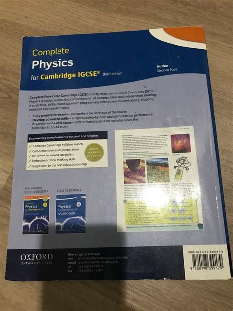 Igcse Physics Third Edition Hobbies And Toys Books And Magazines Textbooks On Carousell