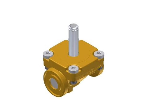 Danfoss Solenoid Valve 3d Model Outlet