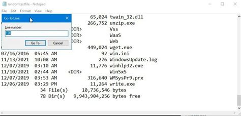 line count in notepad the silicon underground