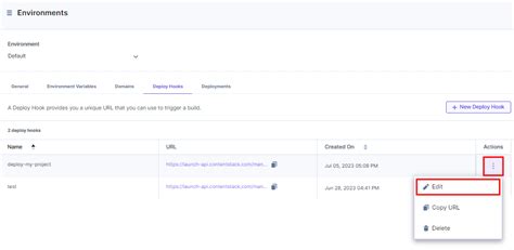 Deploy Hooks Contentstack