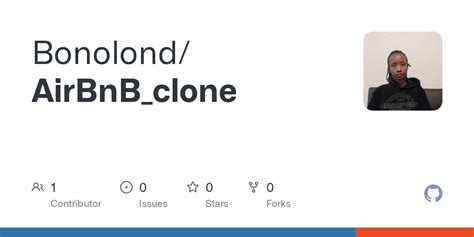 GitHub Bonolond AirBnB Clone