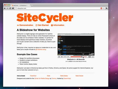 github rocktronica sitecycler a slideshow for websites
