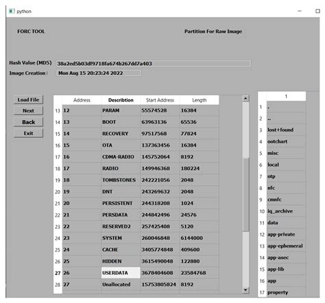 Applied Sciences Free Full Text Forensic Operations For Recognizing Sqlite Content Forc