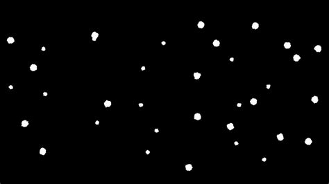 눈 내리는 애니메이션 효과소스 Mov 투명배경 Youtube