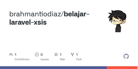 github brahmantiodiaz belajar laravel xsis