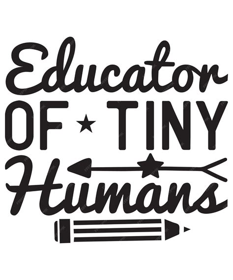 Premium Vector Educator Of Tiny Humans