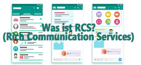 Was ist RCS (Rich Communication Services)