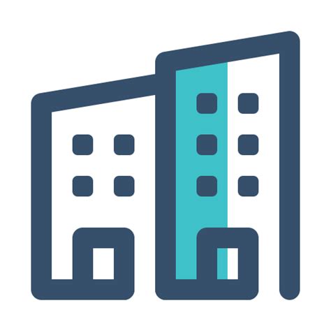 Edificio De Oficinas Iconos Gratis De Negocio