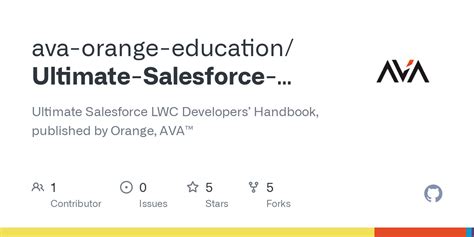 Github Ava Orange Educationultimate Salesforce Lwc Developers