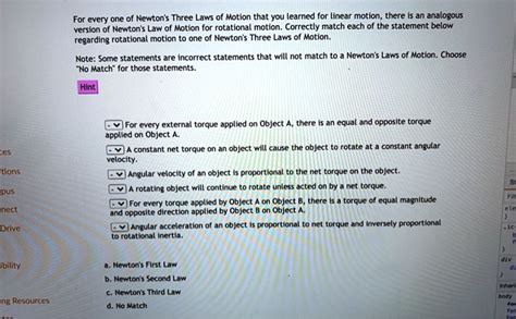 solved for every one of newton s three laws of motion that you learned