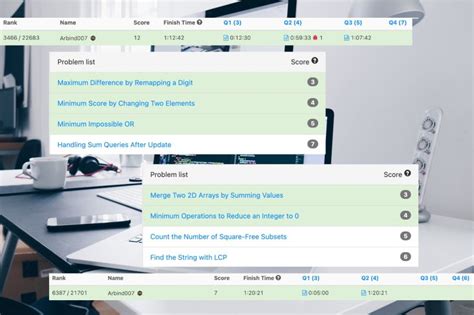 Connections Leetcode Weekly Contest Coding Programing