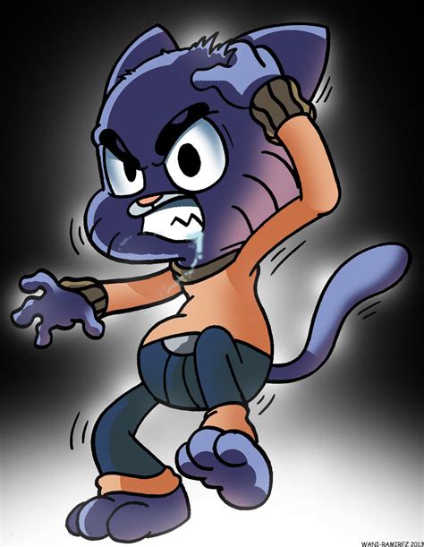 Gumball Is Mad By Waniramirez On Deviantart
