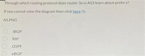 Solved Through Which Routing Protocol Does Router 3a In As3