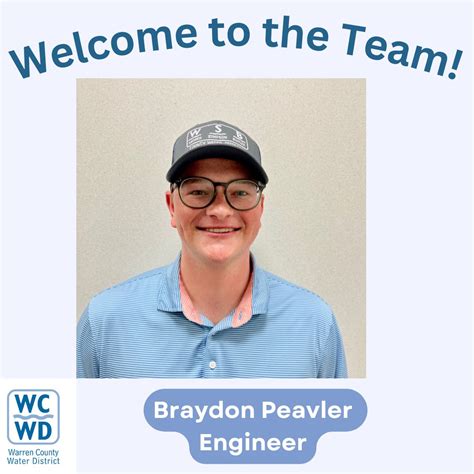 Im Ecstatic To Announce That Ive Started A New Engineering Position With Warren County Water