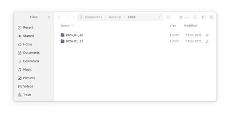 simple incremental bash backup script
