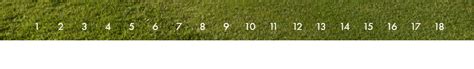 Number Navigation Menu For Golf Website Customize With Code
