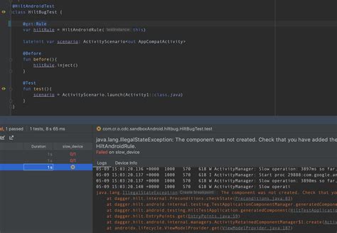 TaskStackBuilder Use Cause Check That You Have Added The HiltAndroidRule In Tests Issue