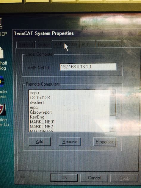 Adding A Route In The Beckhoff Plc