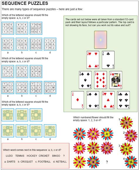 Sequence Puzzle Activities Printable Pdf Printable Free Templates