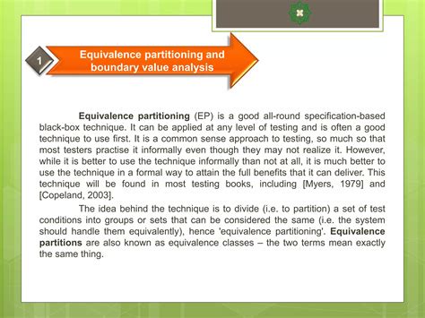 specification based or black box techniques ppt