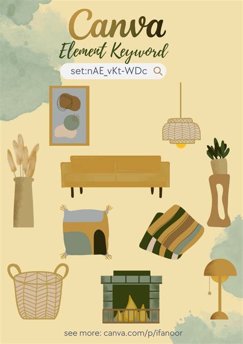 Canva Element Keyword Aesthetic Interior