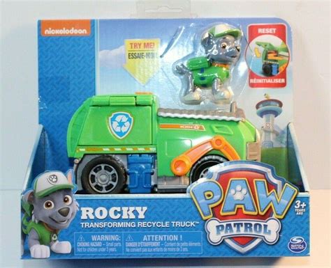 Paw Patrol Rocky Transforming Recycle Truck 2069218599