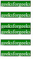 CSS Gap Property GeeksforGeeks