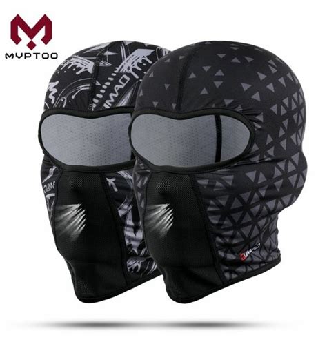 얼굴햇빛가리개 통기성 오토바이 Balaclava 자전거 전체 얼굴 마스크 모토 크로스 승마 스키 헬멧 후드 모자 목 방패 남자 티몬