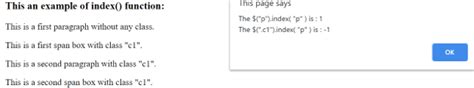 JQuery Index Returning The Index Of The Specific Element
