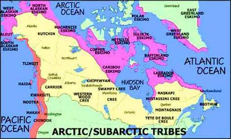 Societies North America Arctic And Subarctic Tribes