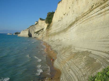 Sunset Beach Peroulades Corfu Greece Editorial Stock Photo Stock Image Shutterstock