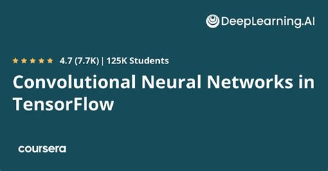 Convolutional Neural Networks In Tensorflow Coursera Rdeeplearning