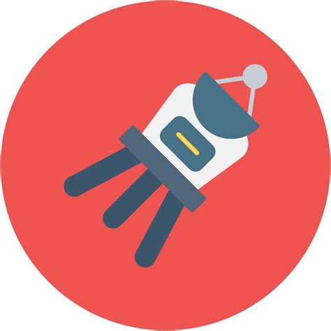 Premium Vector Space Probe Vector Illustration Style