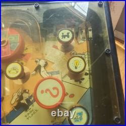 Vintage Monopoly Electronic Pinball Machine Game 2000 Hasbro Parts