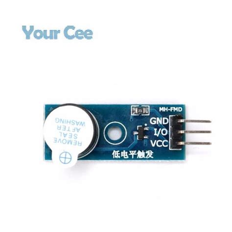 Jual Active Buzzer Alarm Module Sensor Beep Audio Control Panel For Arduino Arnuno29 Murah