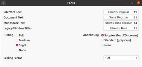 3 Ways To Increase Desktop Text Size In Ubuntu 2004
